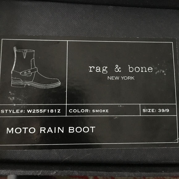 rag & bone | Shoes | Rag And Bone Moto Rain Boot | Poshmark